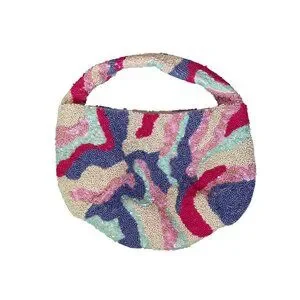 Unbranded | Bags | New Beaded Sequin Sewn Colorful Shoulder Bag Made In ...